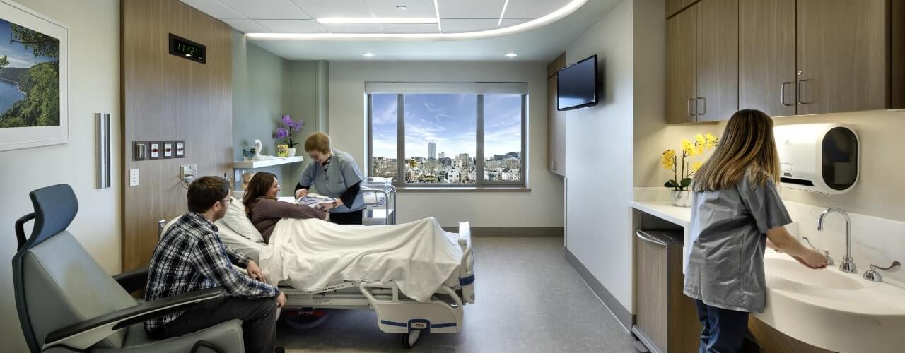 Postpartum & After Delivery Care Maternity Rooms | Stamford Health
